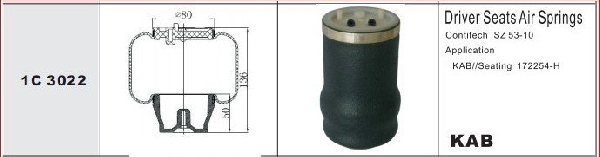 KAB Air Bag for Heavy Duty 600 & 800 Series Seats