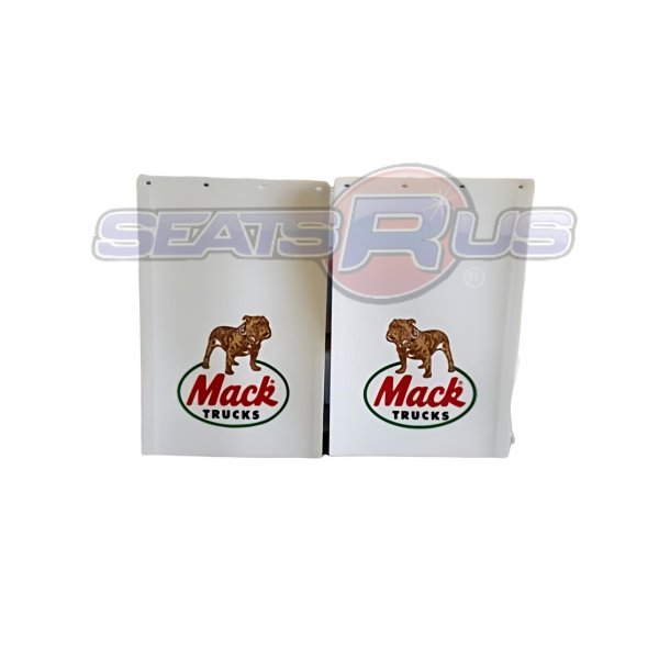 Mack Mudflaps with Retro/ classic logo.